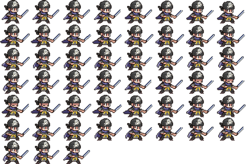pixel-rpg-character-asset-pack-pirate1.0 by VeryGo1