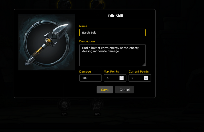 Skill Tree Maker | Talent Tree Maker by gamedevgrunt