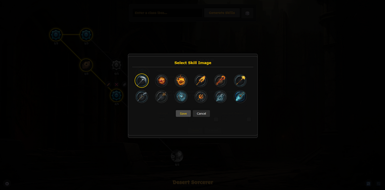 Skill Tree Maker | Talent Tree Maker by gamedevgrunt