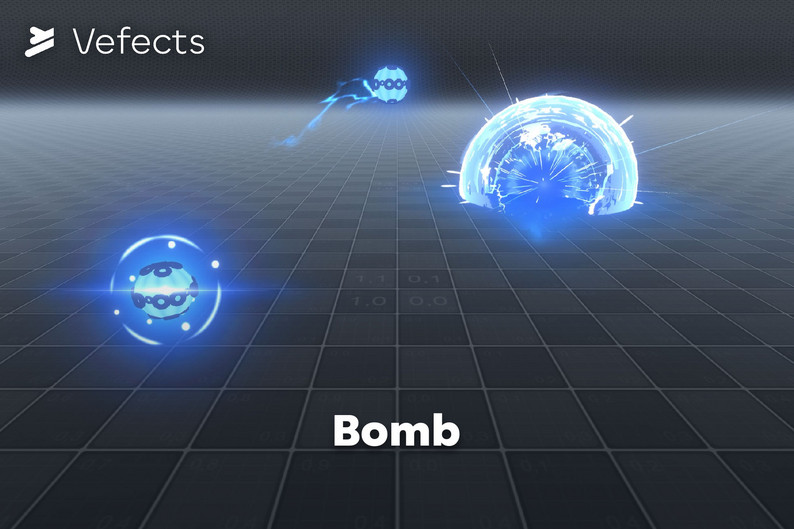 Anime Stylized VFX - Unity DEMO by Vefects - Realtime VFX for Games