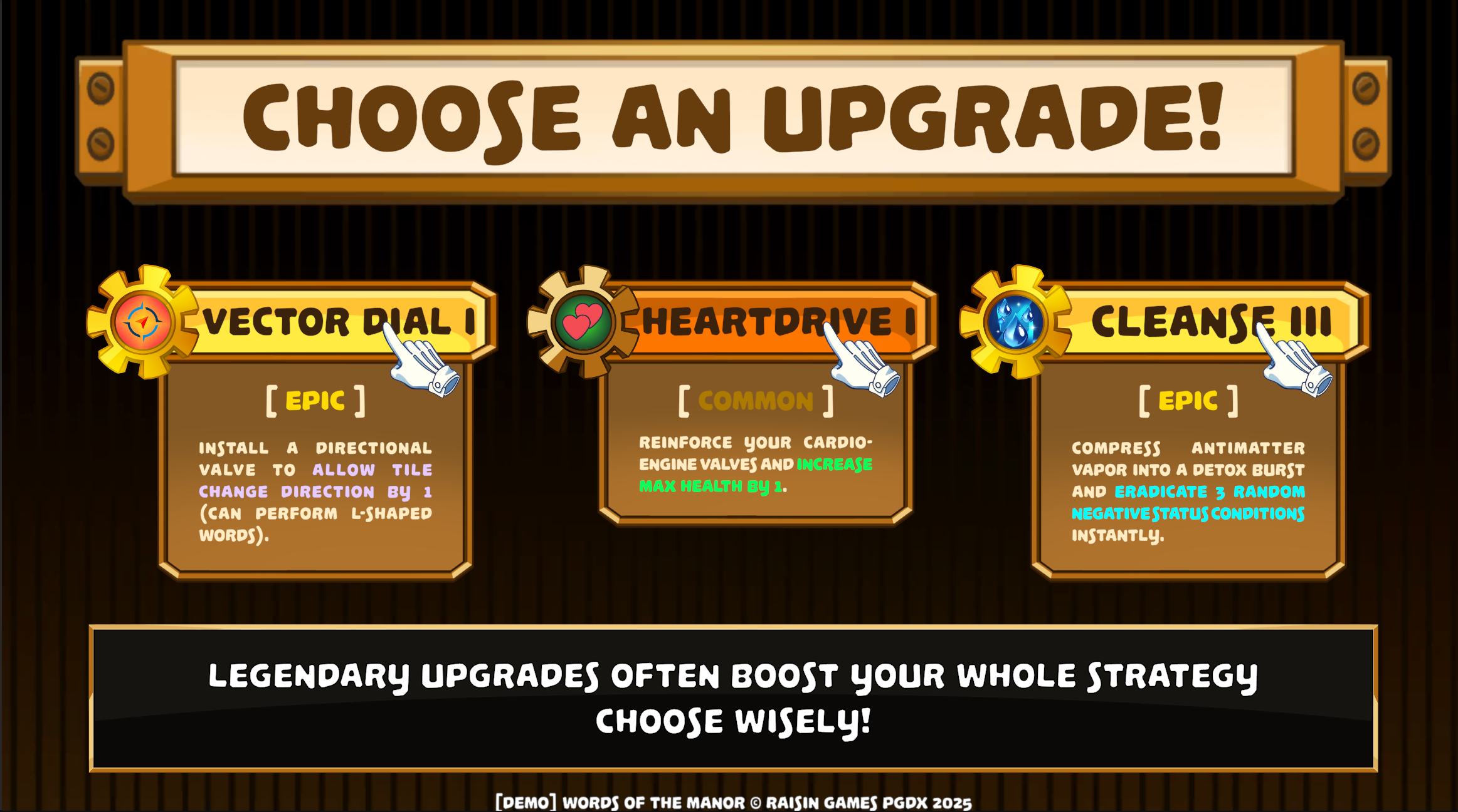 Words of the Manor by Raisin Games