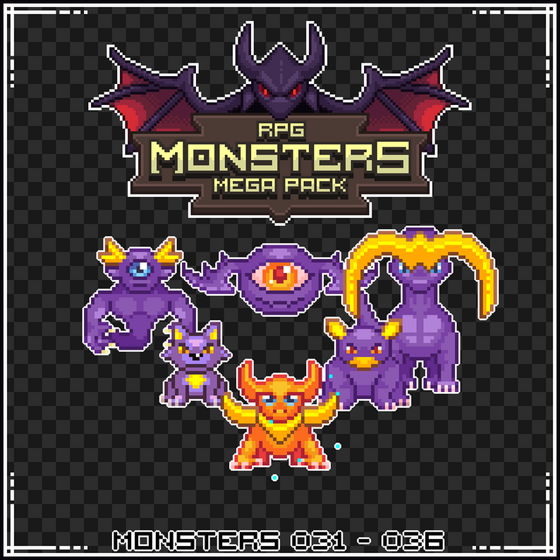 RPG Monsters Mega Pack by ELV Games
