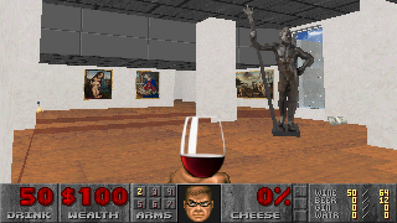 DOOM: The Gallery Experience by bobatealee, CreechMagoo, SCUM DOG