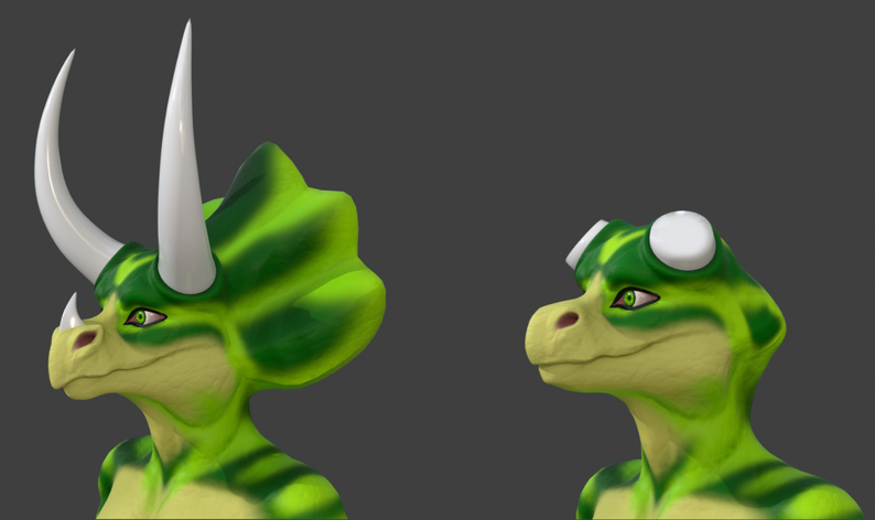 ZealotDKD Triceratops vrchat by ZealotDKD