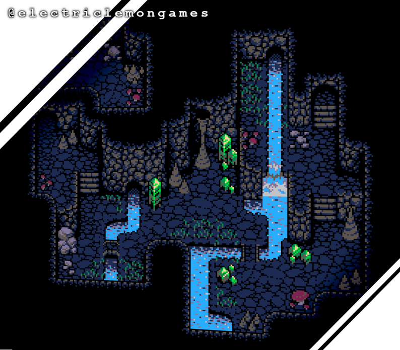 Fantasy RPG Tileset: Natural Interiors by Electric Lemon