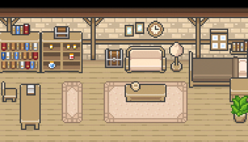 RPG Asset: Interior Tileset Pack - Essentials by VectoRaith
