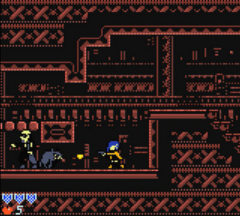 The Layover Hit Assassin's Run - GBC Demo by Elvies