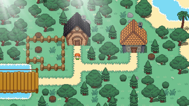 Pixel-Art tileset for cozy RPG games by Choco Ted