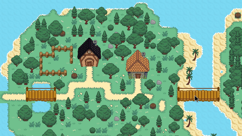 Pixel-Art tileset for cozy RPG games by Choco Ted