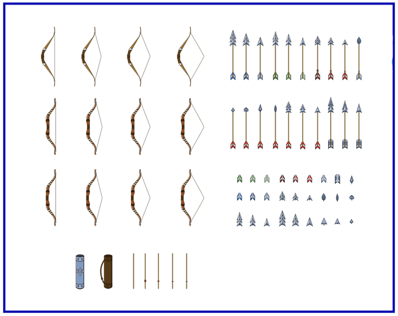 A Bunch of Archery Assets by VerzatileDev