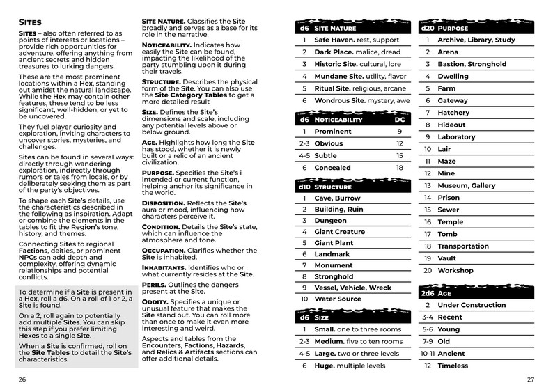 Shadowed Tomes: Hex Builder (5e, OSR) by Felraider RPG