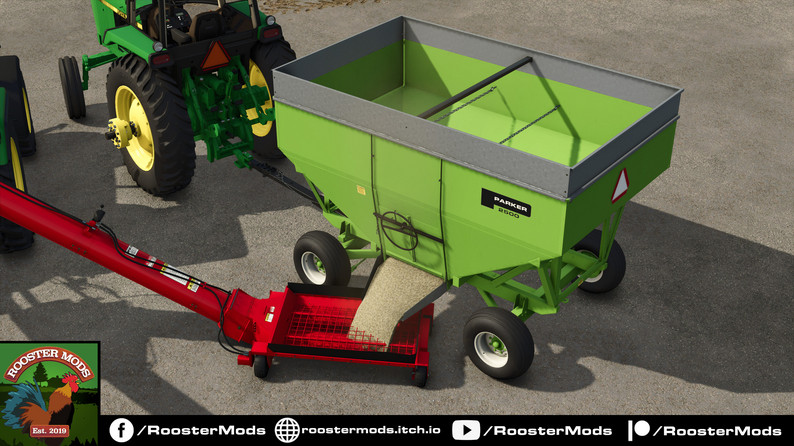 Parker 2500 Gravity Wagon by Rooster Mods