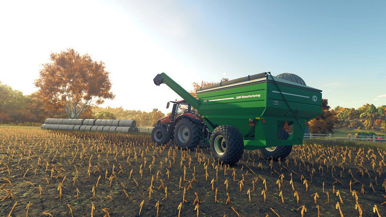 FS25 J&M Grain Cart by Casearias Modding