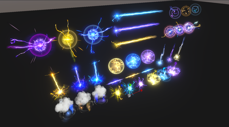Unity Game VFX：Lightning Effect Collection by Eric Wang_Unity VFX Artist