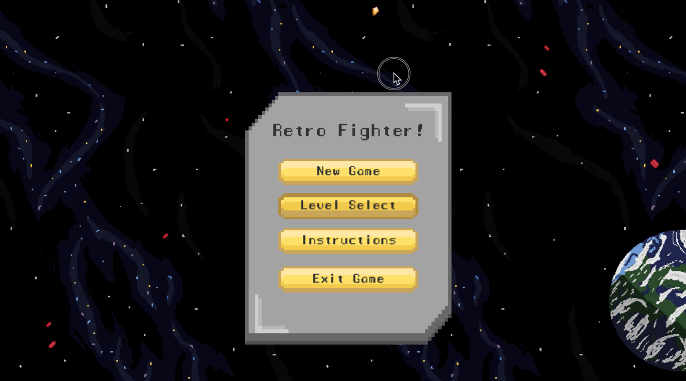 Retro Fighter by 786Ahmad