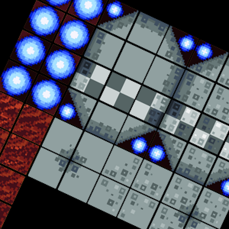 Pixel Art Race Track 16x16 Tileset by Cascadia Games