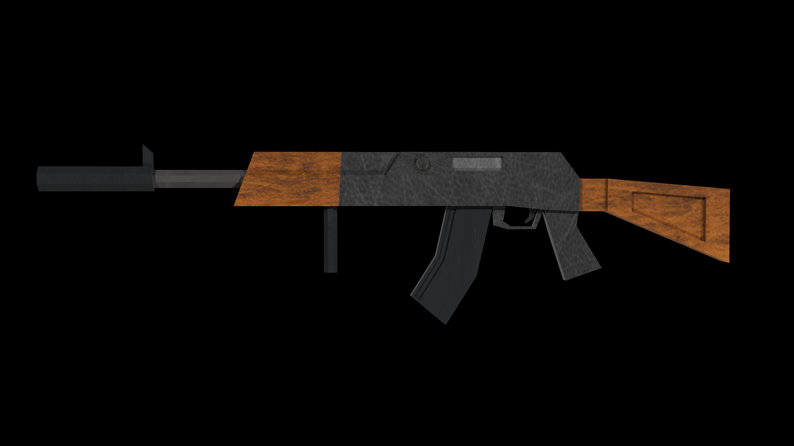 PSX Style Low Poly Guns | Asset Pack by maxorbie