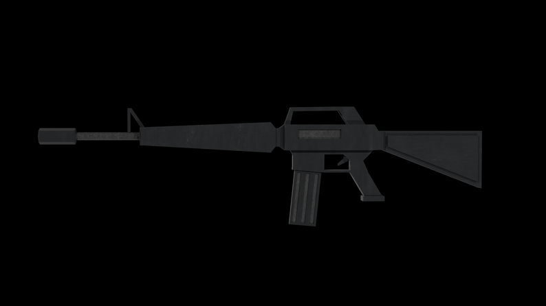 PSX Style Low Poly Guns | Asset Pack by maxorbie