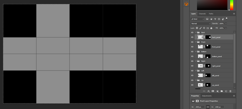 Simple Skybox Template LDR 2k 4k by softsound