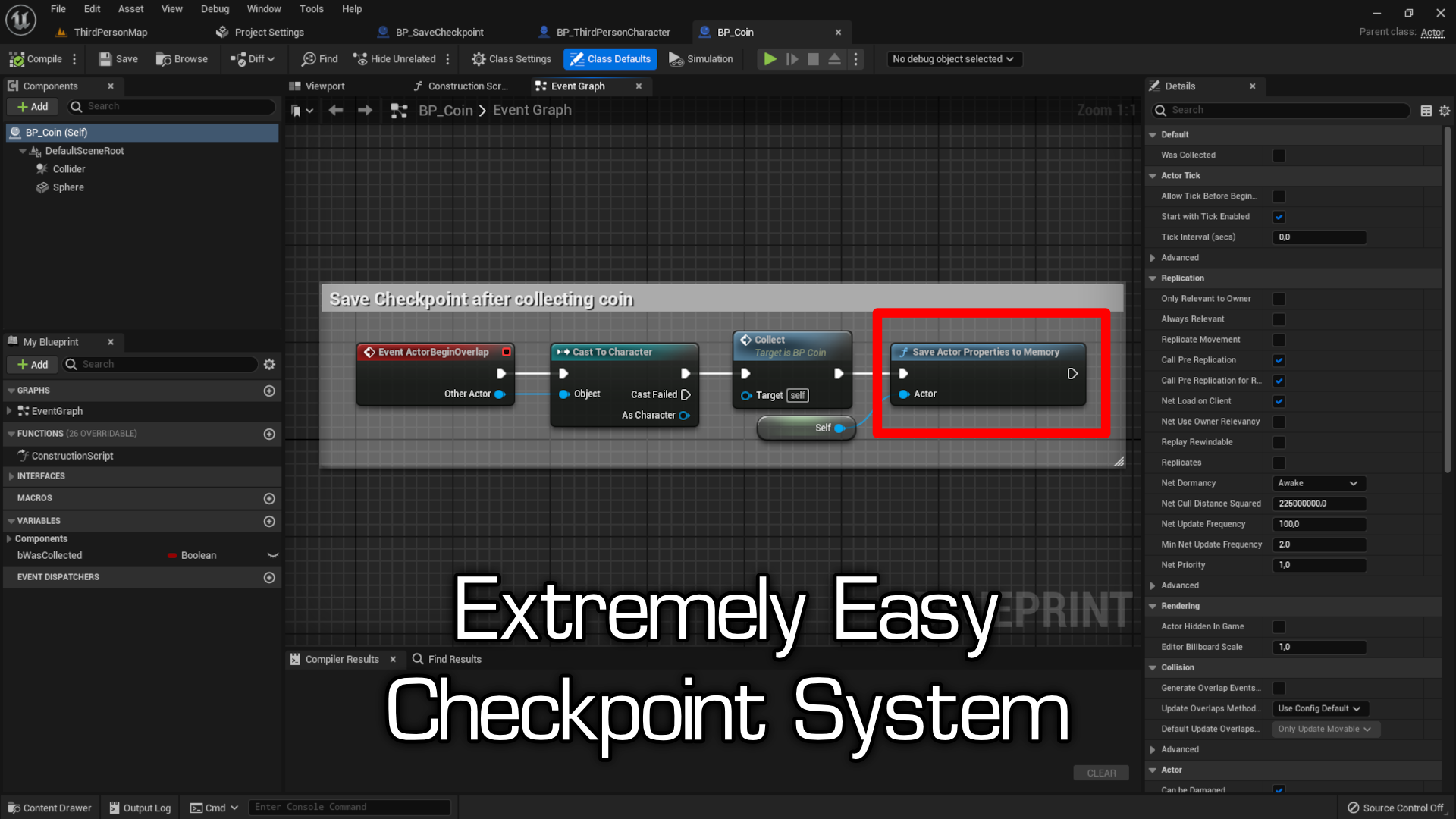 Save System by UnrealBits