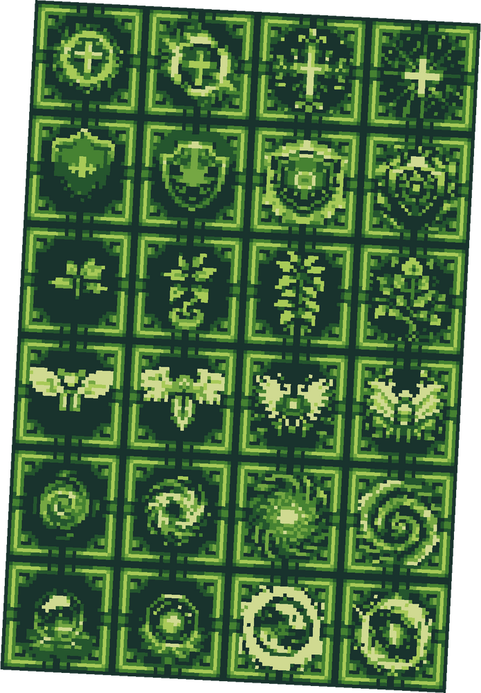 24+ Advanced Ability Tier Pack - Fantasy MMORPG Buffs & Spells Icons ...