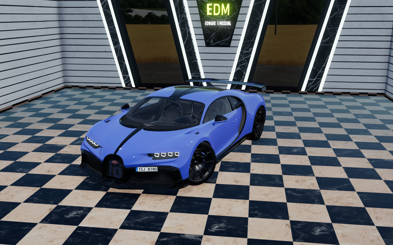Fs22 Edm Bugatti Chiron Pur Sport by EdwardsModding