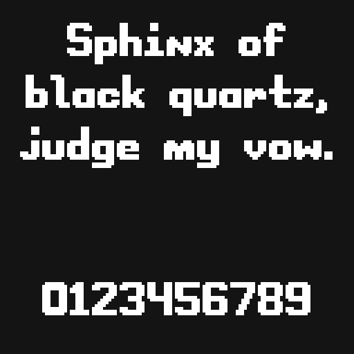 Font Update - New Game (previously "Game Over") - New Game - Pixel Font ...