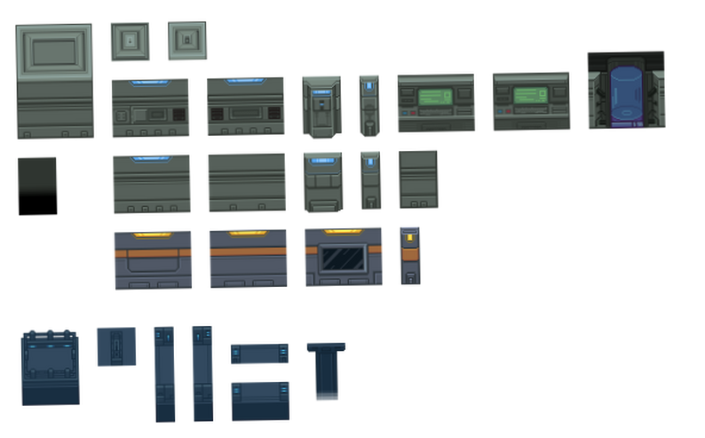 Sci-Fi Top Down Pack by KloWorks