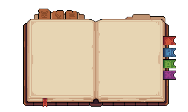 Pixel Vault UI Series | Book UI V1 by Pixel Vault