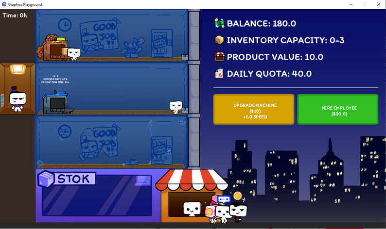 Idle game assets by Cupflow Studios