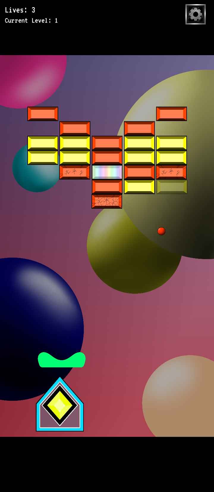 Shifting Brick Breaker by PixelDreamForge