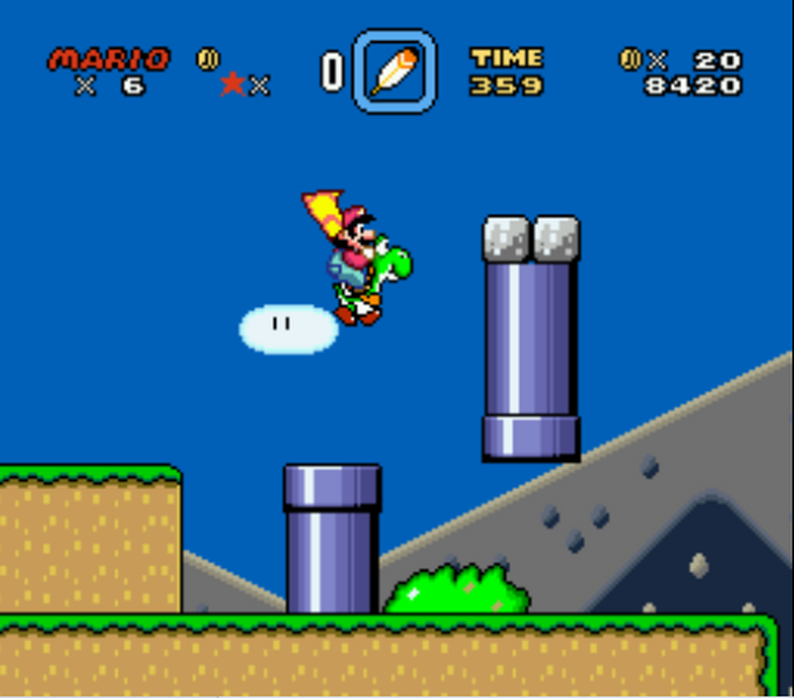 Super Mario World Mid 1990 Beta Recreation by THEAXALAOF97