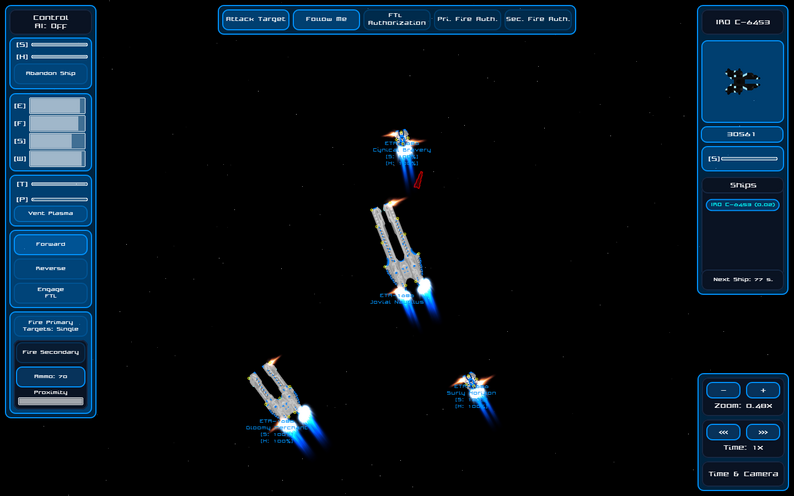 Starship Command by evgLabs