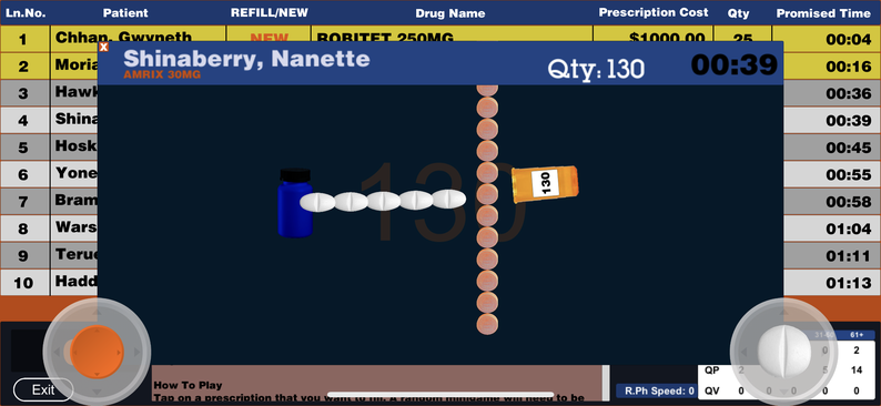 Rx Game by brizzbrett