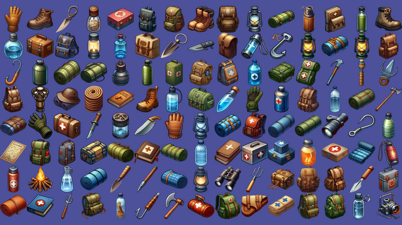 Miscellaneous items pack 5 800+ Sprites by FortressSide