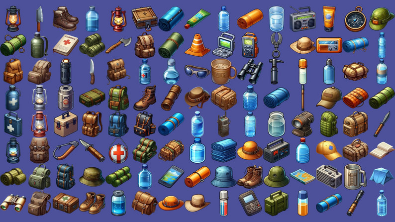 Miscellaneous items pack 5 800+ Sprites by FortressSide