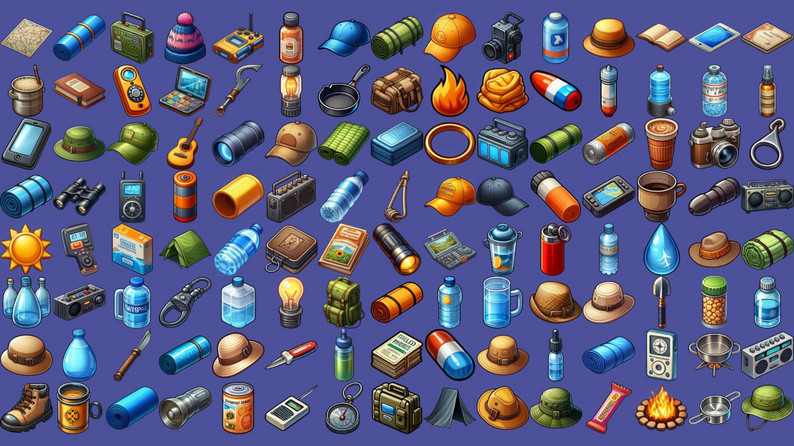 Miscellaneous items pack 5 800+ Sprites by FortressSide