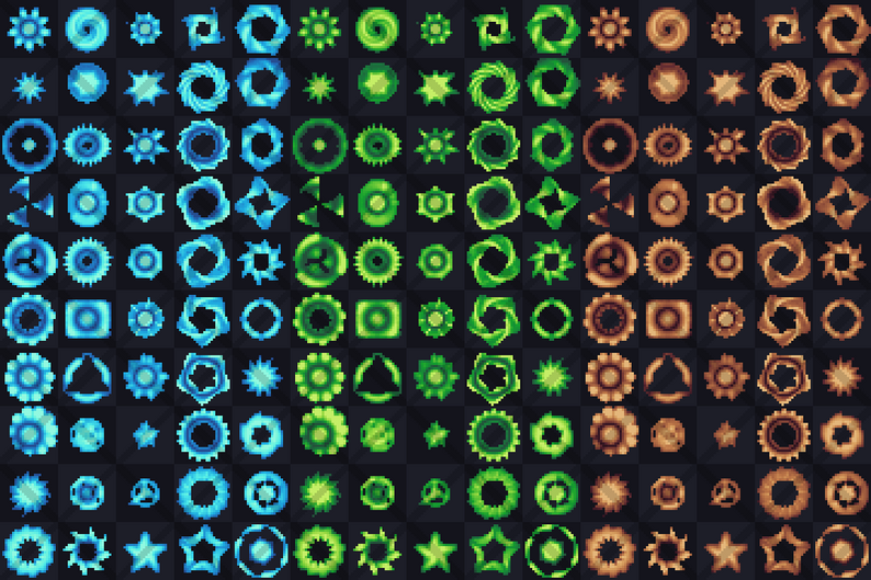 Pixel Bullet 24x24 Part 5 by BDragon1727