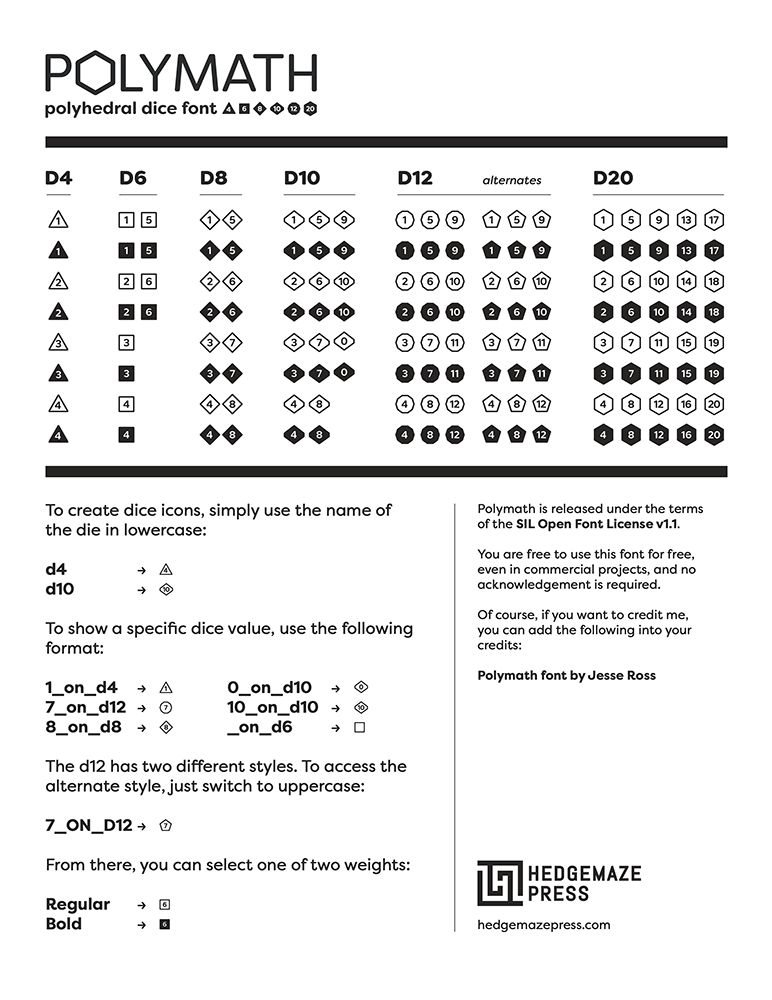 Polymath by Hedgemaze Press