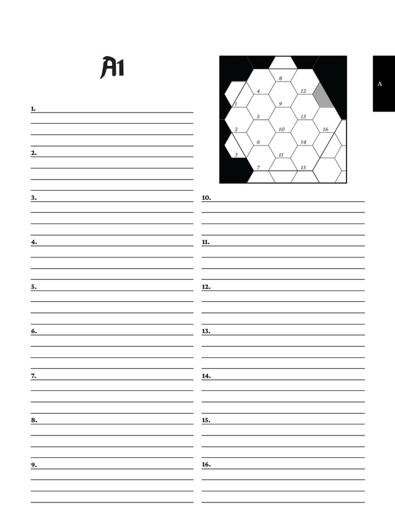 Hexcrawl Workbook by jp-dixon