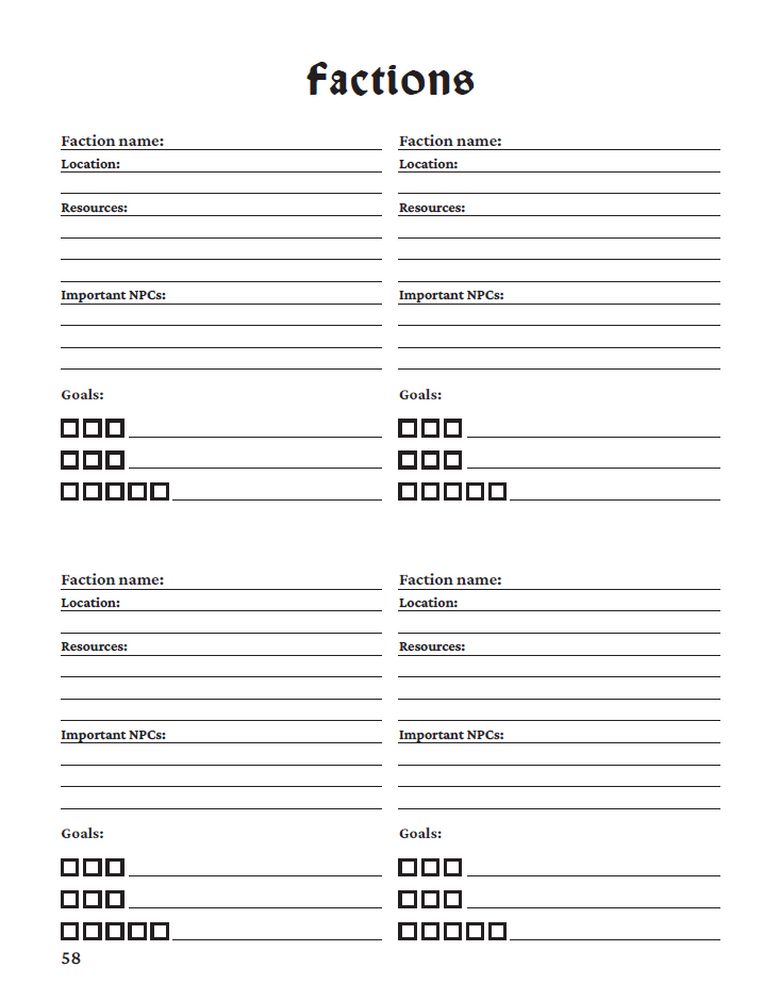 Hexcrawl Workbook by jp-dixon
