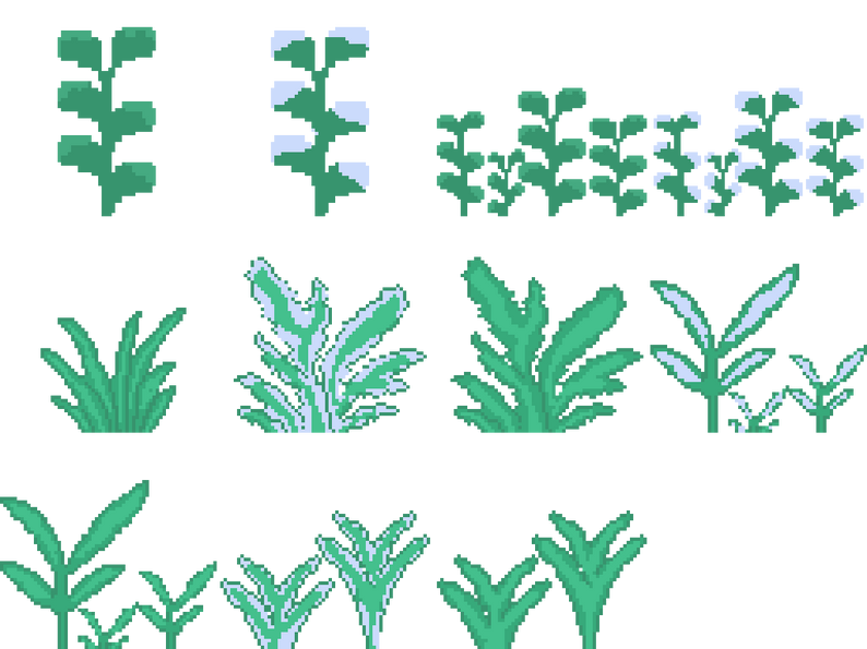 Grass Tileset(64x64) Pixel Pack by Haydar Aliyev