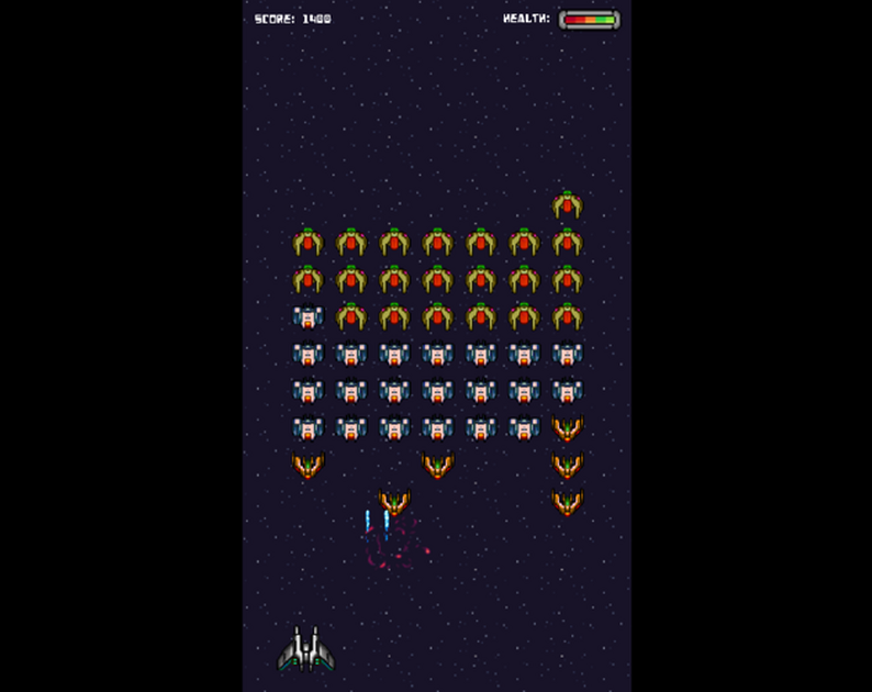 Star Defender (Space Invaders Clone) by mjkjr