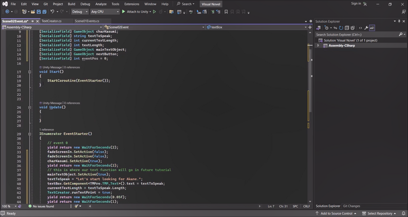 Visual Novel Game Unity Project Source Code by Jimmy Vegas Game Studios