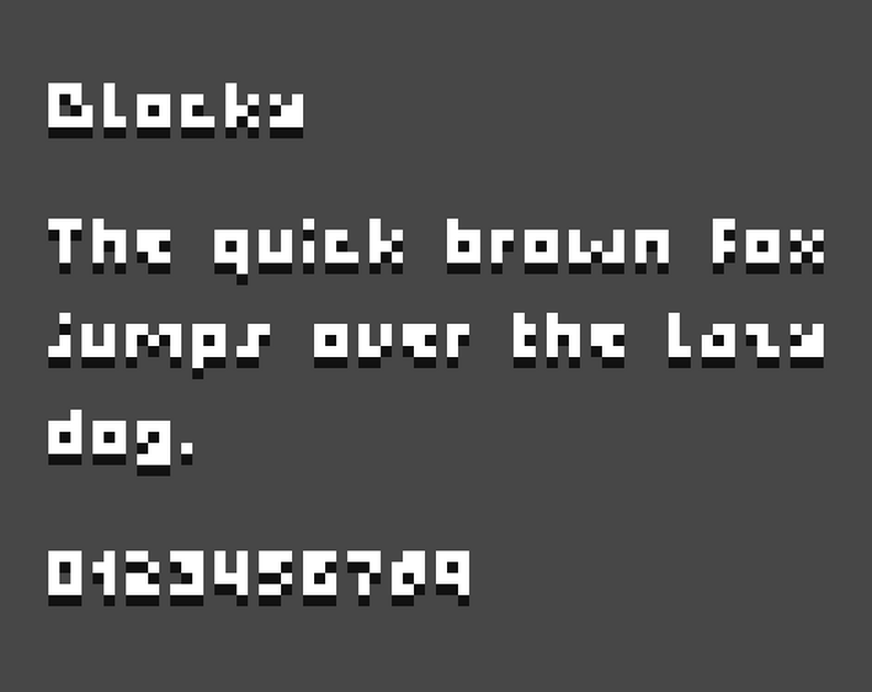 Everyday Tiny - 4x5 Pixel Font by VEXED