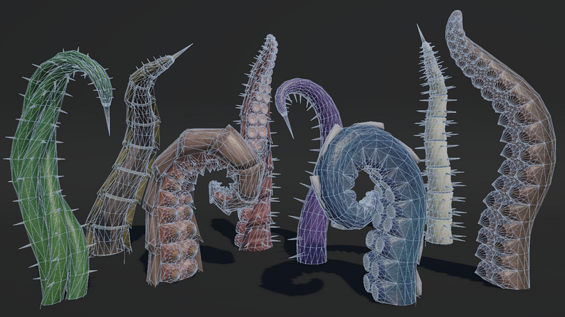 Tentacle Pbr By Snoozyrat