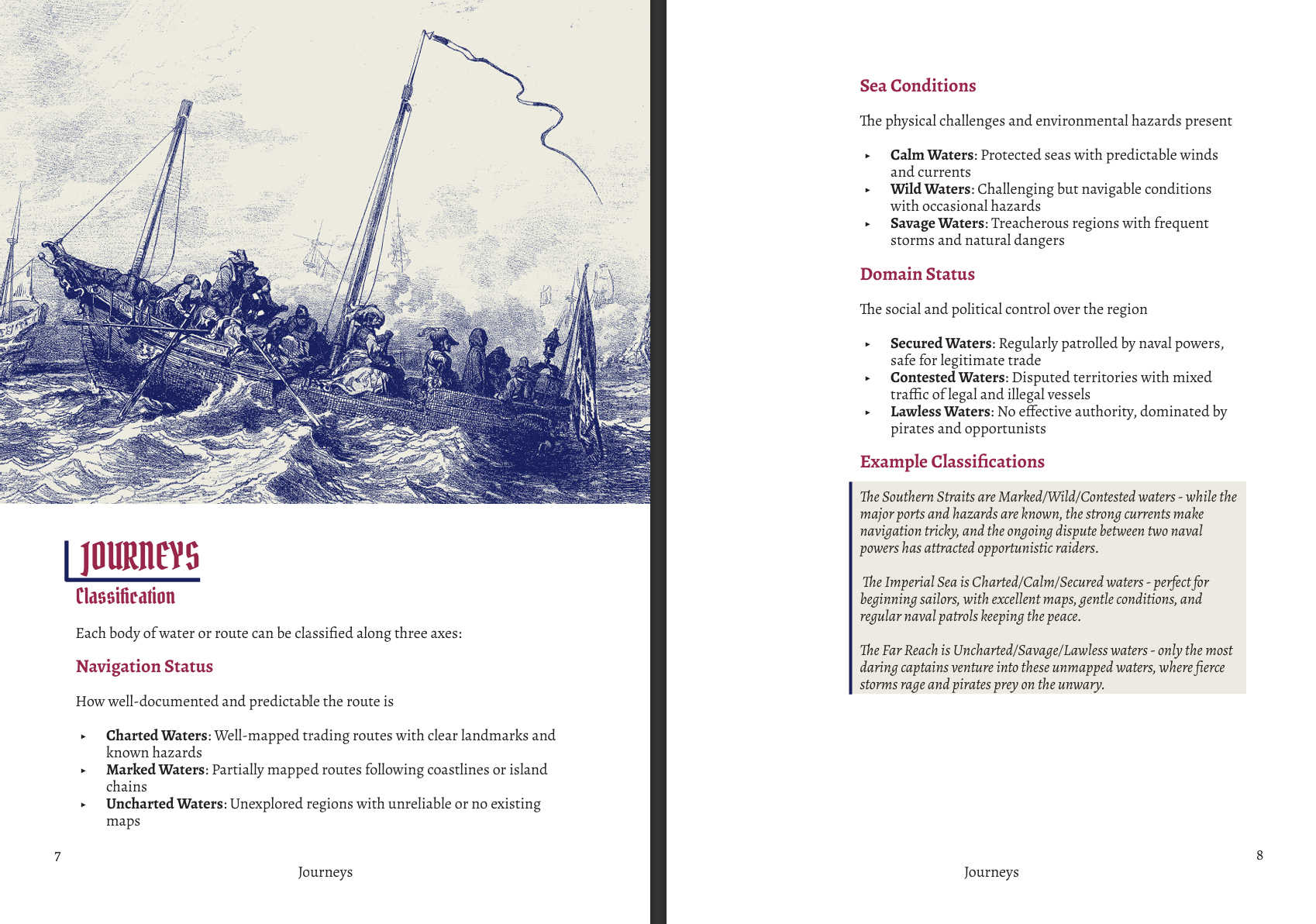 Sail, Swab, Scurvy - Naval Combat for Block, Dodge, Parry & Cairn by ...