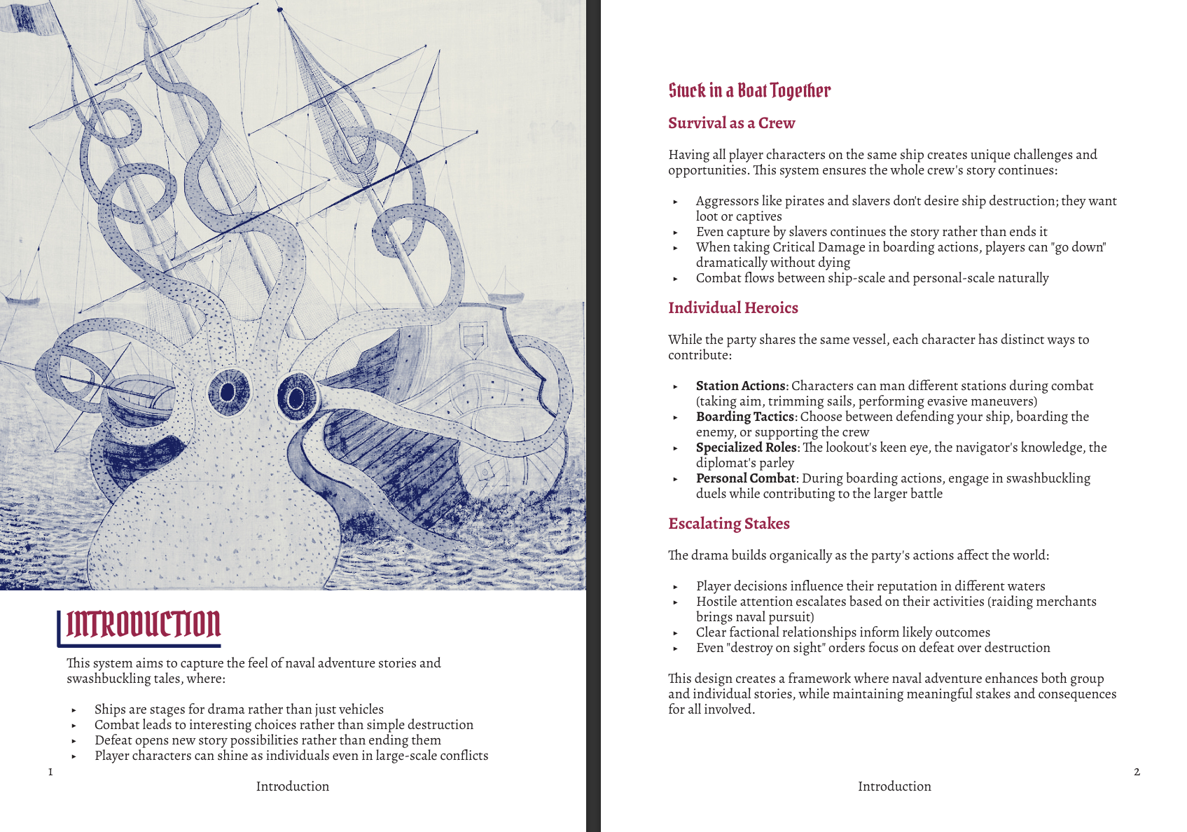 Sail, Swab, Scurvy - Naval Combat for Block, Dodge, Parry & Cairn by ...