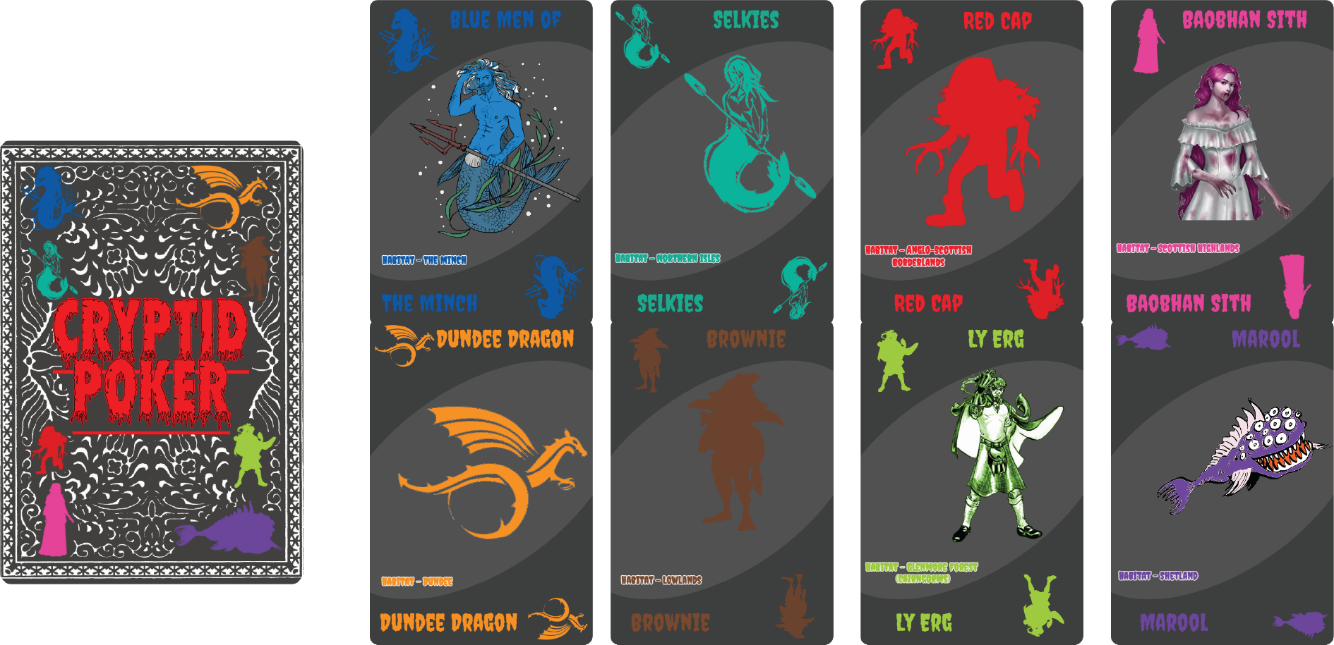 Cryptid Poker by DiaInferno for Developing Game Concepts 2024/25 - itch.io