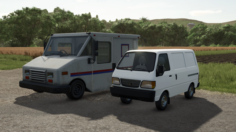 FS25 Placeable Vehicles Vol.1 by E55 Modding